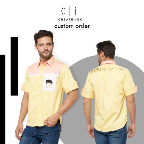 Jual Custom Seragam Lengan Pendek / Grosir Custom Seragam / Seragam ...