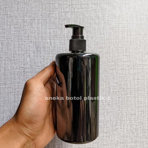 Jual Botol Pump 500ml Hitam Pet Untuk Sabun cair botol pump 500 ml Plastik - Kab. Bogor - aneka ...