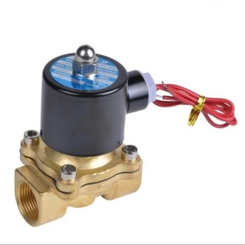 Jual Solenoid valve kuningan Coil tembaga - 1inch, 220VAC - Jakarta ...