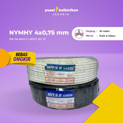 Jual Kabel Listrik Serabut NYYHY 4X0.75 NYMHY 4X0.75 50m Mitsuba - Putih - Jakarta Utara ...