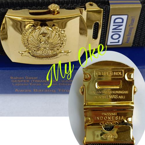 Jual Sabuk Gesper Ikat Pinggang KAI PJKA Loind Original - Panjang standar - Kab. Tulungagung ...