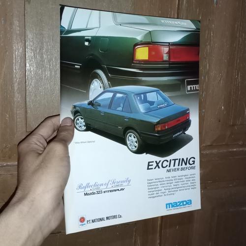 Jual Iklan Cetak Jadul Mazda 323 interplay - Putih - Kota Bandung ...