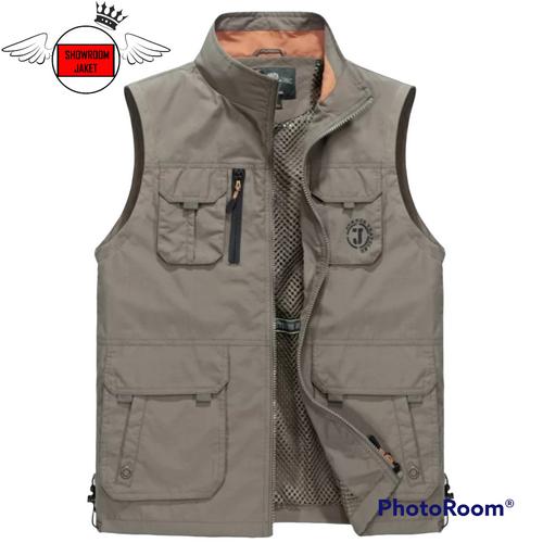 Jual ROMPI PRIA ROMPI PRIA MODEL SAFARI ROMPI OUTDOR - Hitam, S - Kab ...