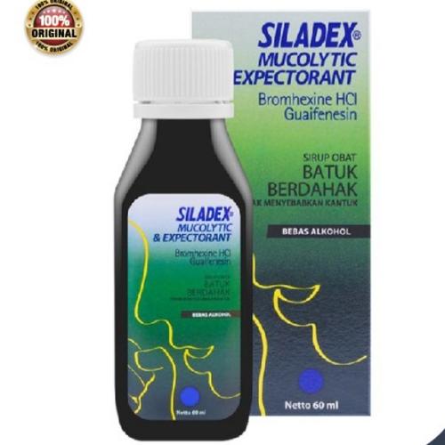 Jual Siladex Expectorant/ Obat Batuk/ batuk berdahak/ siladex - 60ml ...