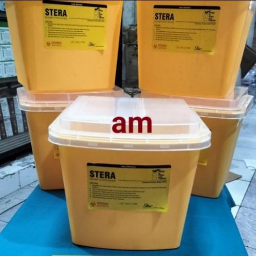 Jual Box Container STERA 5 liter/ tempat sampah limbah medis/ tempat ...