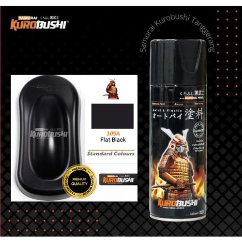 Jual Cat Semprot Samurai Paint Hitam Doff Flat Black #109A - Kab ...