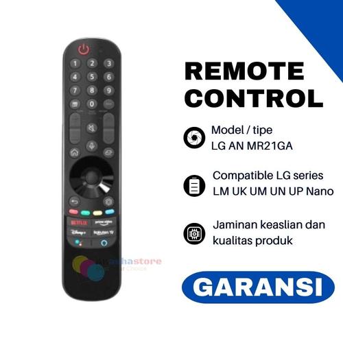 Jual REMOT TV LG LED ORIGINAL MR21GA / REMOTE TV LG LED SMART TV - Kab ...