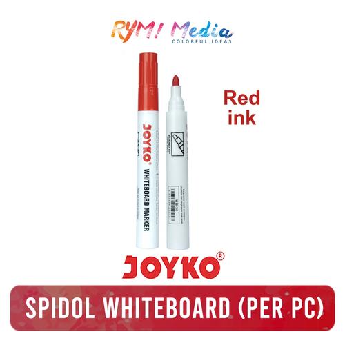Jual JOYKO Spidol Whiteboard / Marker Papan Tulis WM 28 29 Hitam Merah ...