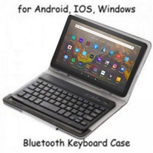 Jual Keyboard Case Cover Amazon Tab Kindle Fire 10.1 Inch HD 10 Plus ...