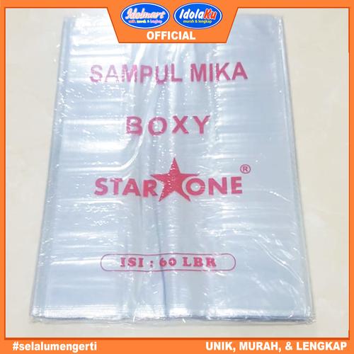 Jual IDOLAKU Sampul Mika Quarto Boxy Sampul Plastik Tebal Quarto isi 10 ...