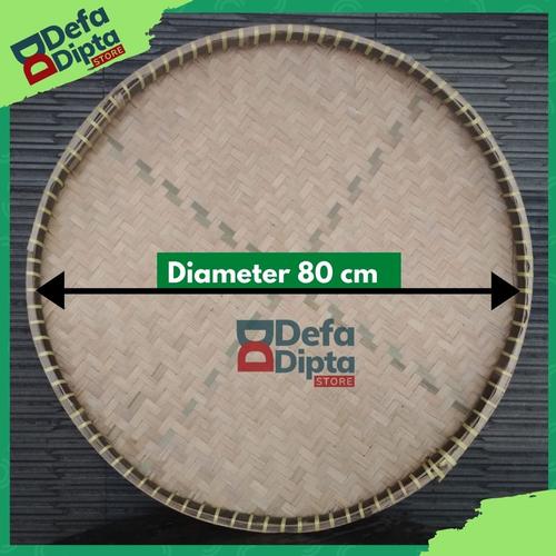 Jual Tampah Bambu Besar Jumbo 80Cm / Nyiru Tempeh Nampah Tampah Bambu ...