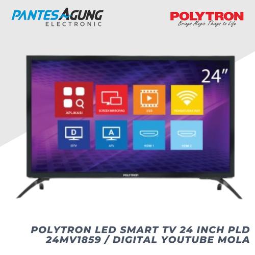 Jual Polytron LED Smart TV 24 Inch PLD 24MV1859 / Digital Youtube Mola ...