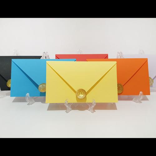 Jual [10 pcs] Amplop Warna Wax Seal Angpao Angpau / DIY Colored ...