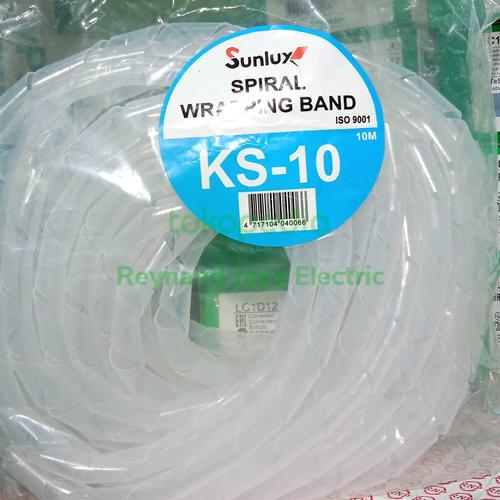 Jual Kabel Spiral Wrapping Band KS-10 diameter 10mm 10 meter - Jakarta ...