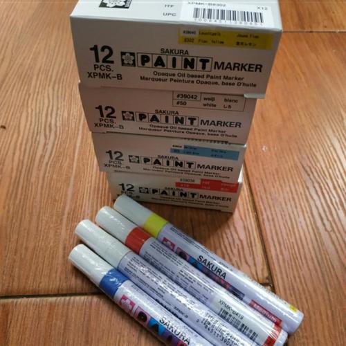 Jual spidol besi paint marker harga/1 pcs sertakan pilihan warna ya ...