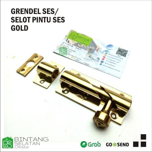 Jual GRENDEL SES/ SELOT PINTU SES GOLD - Kota Bandung - BINTANG ...