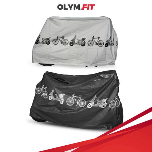 Jual Cover Sepeda Penutup Anti Debu Bike MTB Road Bike Seli Lipat - Abu ...