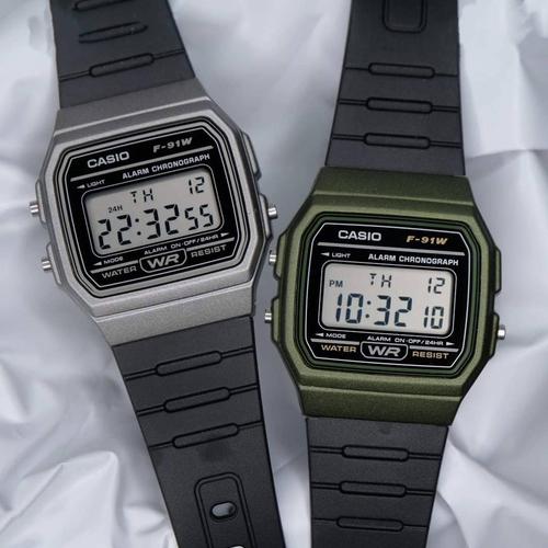 Jual JAM TANGAN CASIO VINTAGE MODEL F-91WM ORIGINAL MURAH GARANSI RESMI ...