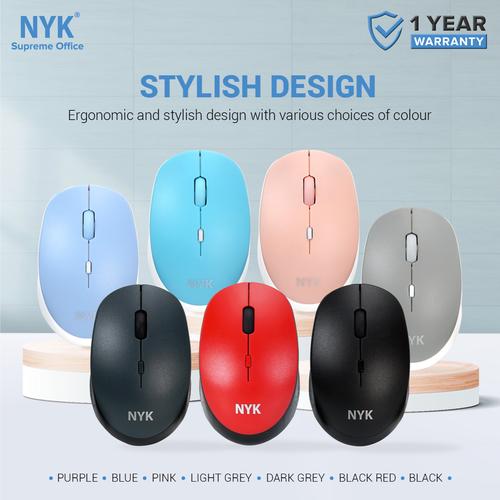 Promo Mouse Wireless NYK C10 Varian Color - Merah - Jakarta Pusat - NYK ...