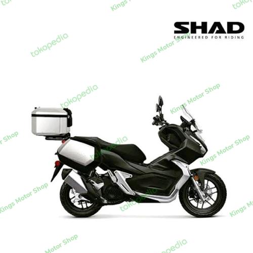 Jual Side Box Honda ADV 150 SHAD SH35 Cover Silver plus Bracket Sidebox ...