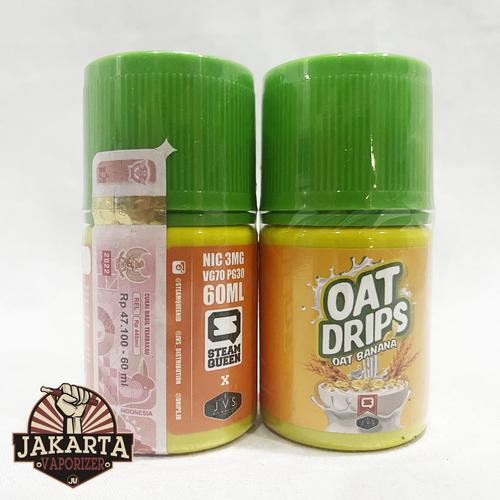 Jual OAT DRIPS V3 BANANA 60ML 3MG BY STEAMQUEEN JUICE X JVS - Jakarta ...