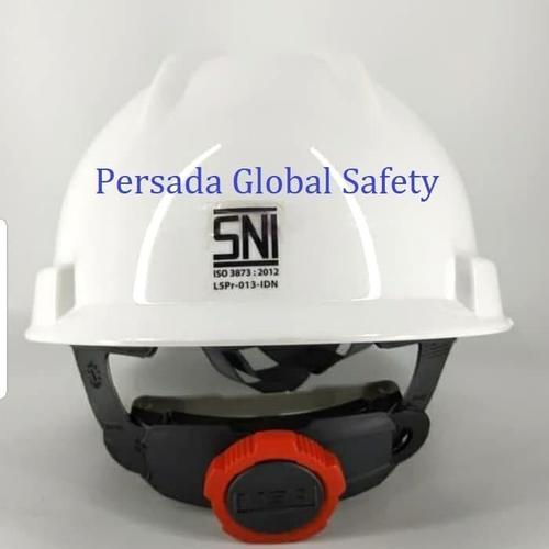 Jual Helm MSA + Fastrack +Tali Dagu Karet / helm proyek msa fast track ...