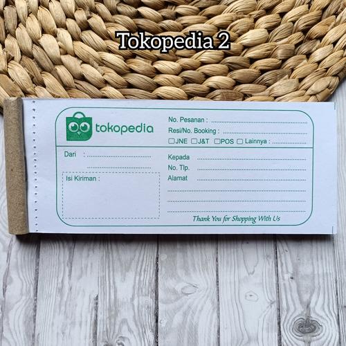 Jual LABEL PENGIRIMAN TOKOPEDIA MURAH KERTAS ALAMAT LABEL PENGIRIMAN ...