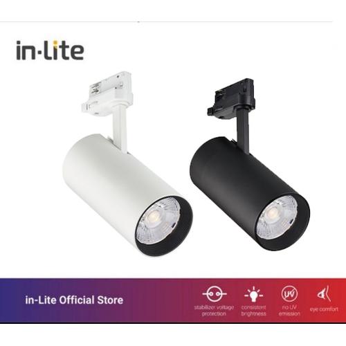 Jual Lampu LED Tracklight In-lite 12w lampu sorot spotlight rel - Putih ...