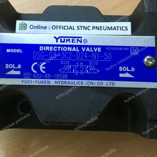 Jual DSG-03-3C2-D24-N1-50 SOLENOID VALVE YUKEN - Jakarta Barat - HYDRO INDOJAYA PERKASA | Tokopedia