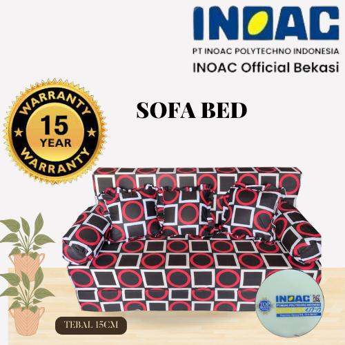 Promo Sofa Bed INOAC 120x200x15cm D23 EON Sofabed Bergaransi 15 Tahun ...