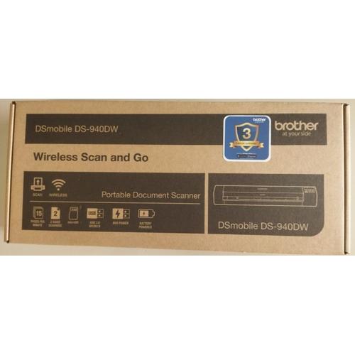 Jual Scanner Portable Brother DS 940 DW ringkas & Ringan Baru - Kota ...