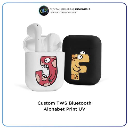 Jual TWS Wireless Earphone Bluetooth 5.0 Custom Alphabet - TWS Alphabet ...