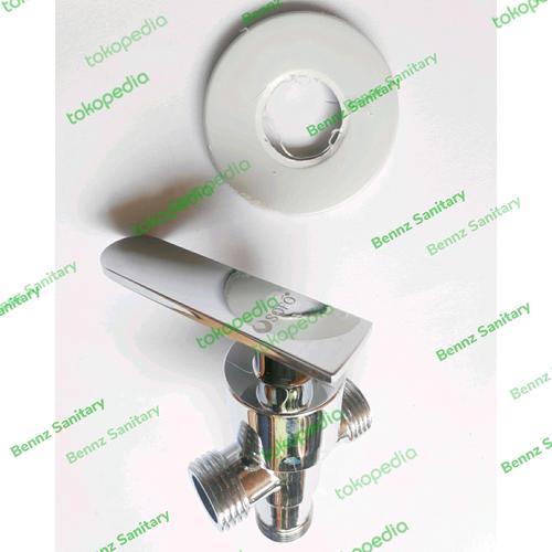 Jual stop kran double engkol, stop kran cabang closet duduk, stop kran ...