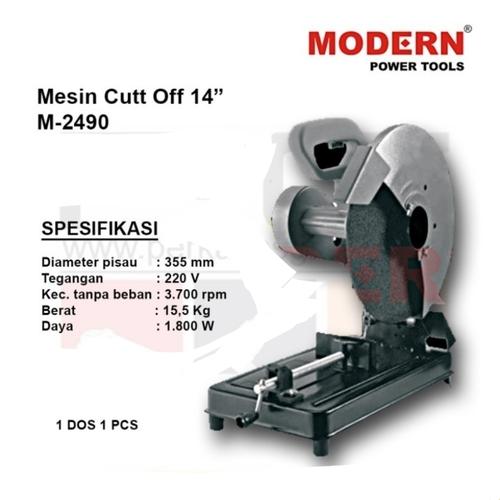 Jual Mesin Potong Besi Cut Off 14 Inch VBELT M2490 / M 2490 MODERN ...