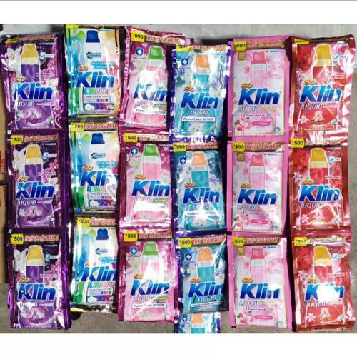 Promo So Klin Liquid Sachet 22ml/Sabun Cair Liquid Soklin Renceng/ - 12 ...