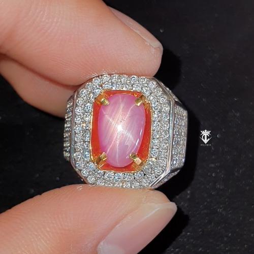 Jual Batu Mulia Permata Natural Star Ruby Burma Myanmar 4.50 Ct Hc GRI ...