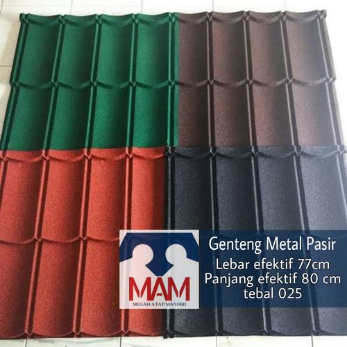 Jual Genteng metal pasir tebel 025 Merk Ceria by Prima Roof - 1 x 4 ...