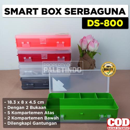 Jual Kotak Plastik Serbaguna - Smart Box SS 800 - Merah - Kota ...