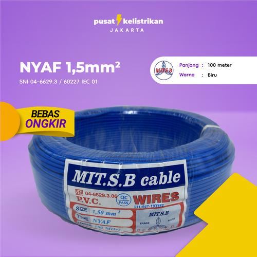Jual Kabel Listrik Serabut Mitsuba NYAF 1.5mm 1,5mm 100METER - Hijau - Jakarta Utara ...