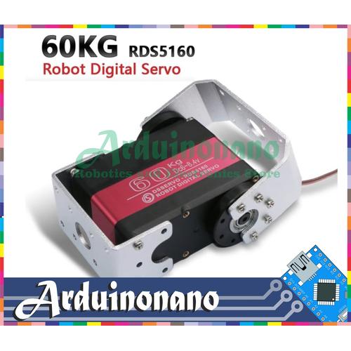 Jual Servo 60kg high torque RDS5160 SSG Metal Gear robot arm DIY ...