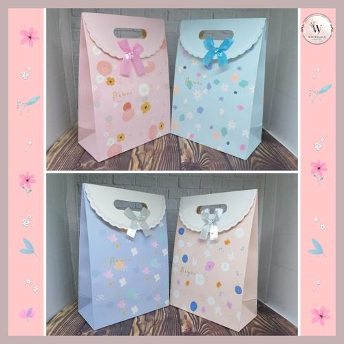 Jual Paper Bag Kado Model Tutup Pita Size M Dotty Flowers Series Tas Hadiah - Pink - Kab. Bekasi ...