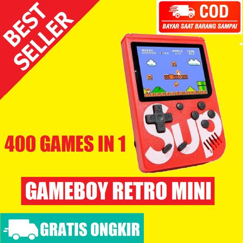 Jual GAMEBOY RETRO CONSOLE GAME 400 IN 1 SUPREME CLASSIC MINI 3 ...