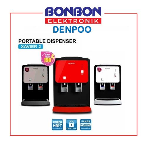 Jual Denpoo Dispenser Galon Atas Portable Xavier 2 / II (Merah/Putih ...