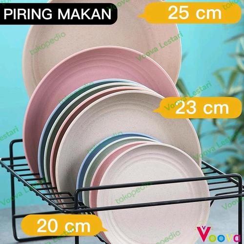 Jual Piring Makan Bahan Wheat straw / Piring Rumah Tangga / Piring ...