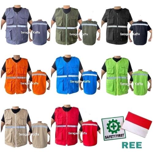 Jual Wearpack Rompi Premium katelpak Proyek lapangan rompi Logo rompi ...