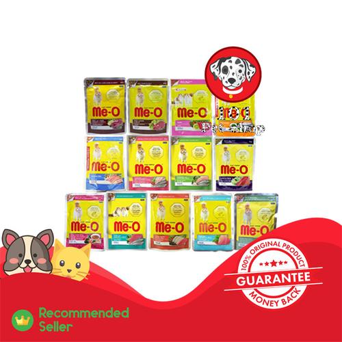 Promo MAKANAN KUCING BASAH MEO POUCH 80GR ALL VARIAN - OCEAN FISH ...