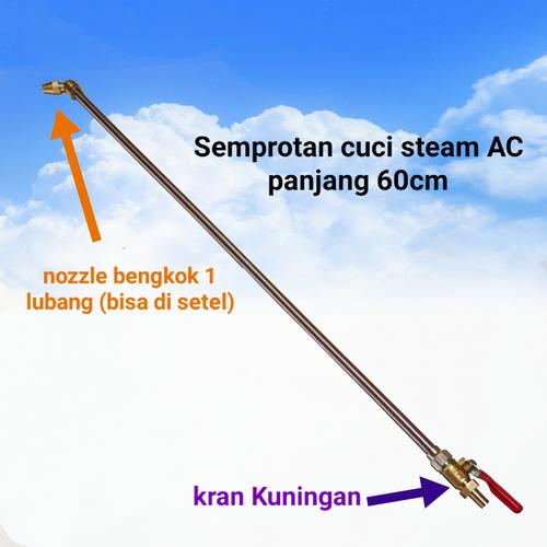 Jual Semprotan cuci steam AC nosel bengkok alat semprot doorsmeer stim ...