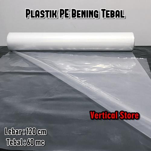 Jual Plastik PE Cor / Plastik Penutup Kasur Sofa Proyek Bening Meteran - MeteranListRing ...