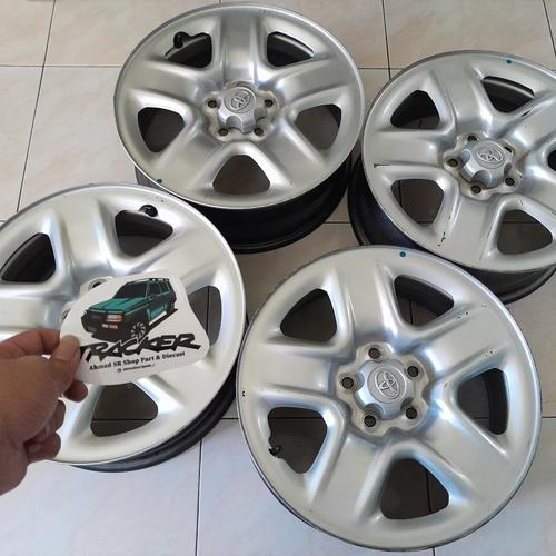 Jual velg kaleng rav4 R17 oem toyota original pcd 5x114 pnp velg innova ...