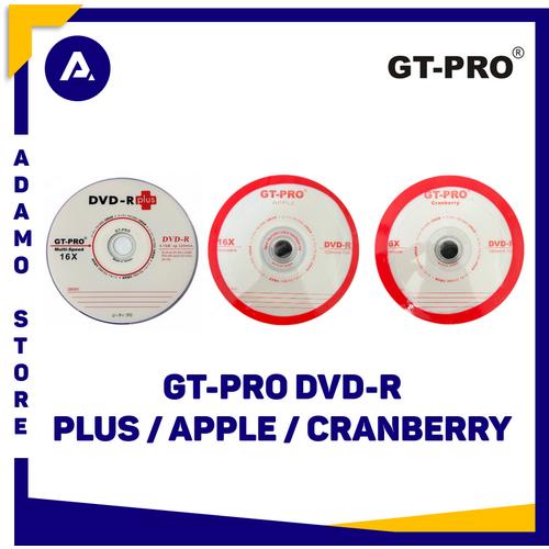 Jual DVD-R GT-PRO Plus / Apple / Cranberry 16x 4.7GB (50 pcs) DVDR DVD R - Plus - Kota Surabaya ...